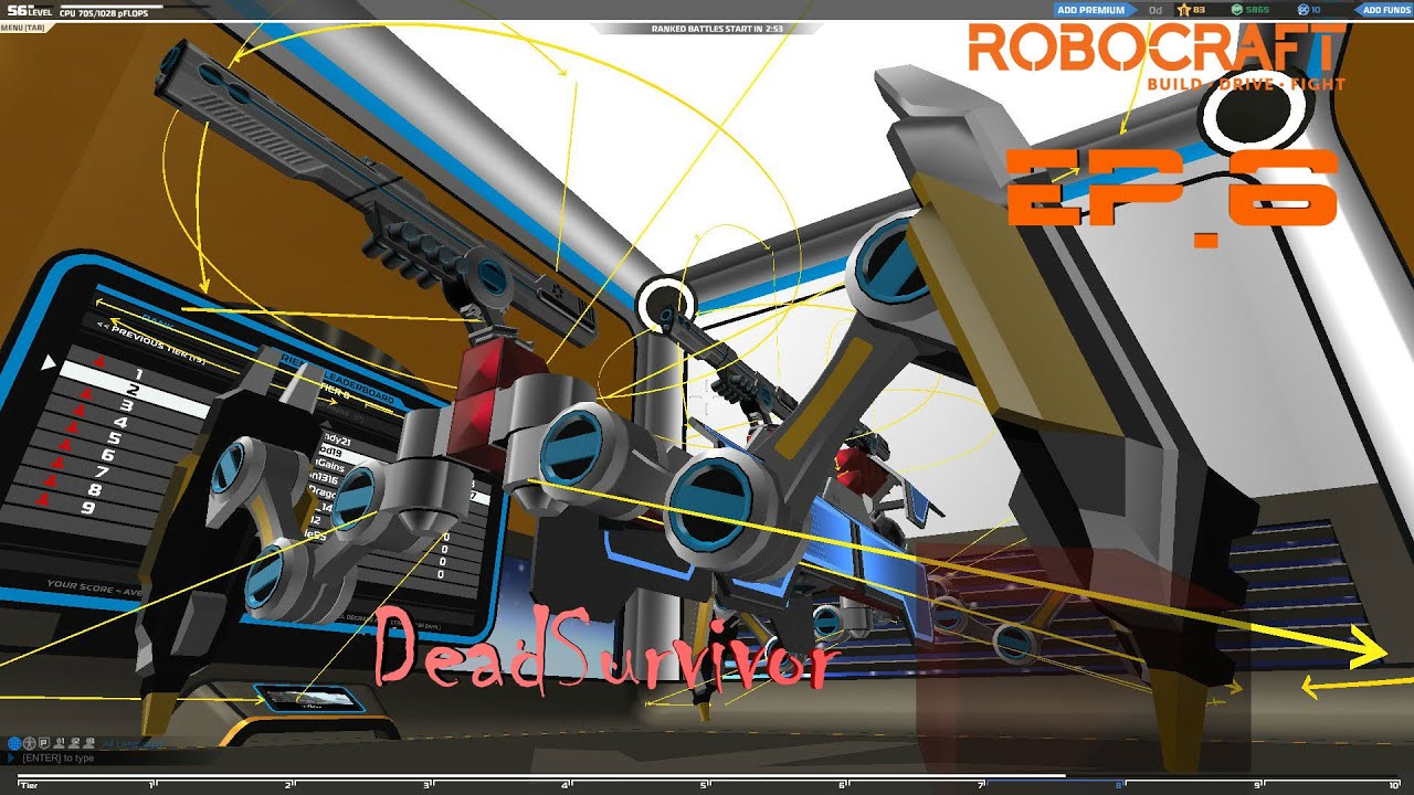 RoboCraft Tier 8 Sniper Spider Ep.6 - YouTube