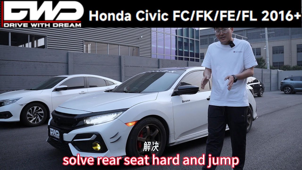 Honda civic FC/FK/FE/FL 2016+ with DWD DDS+ coilover - YouTube