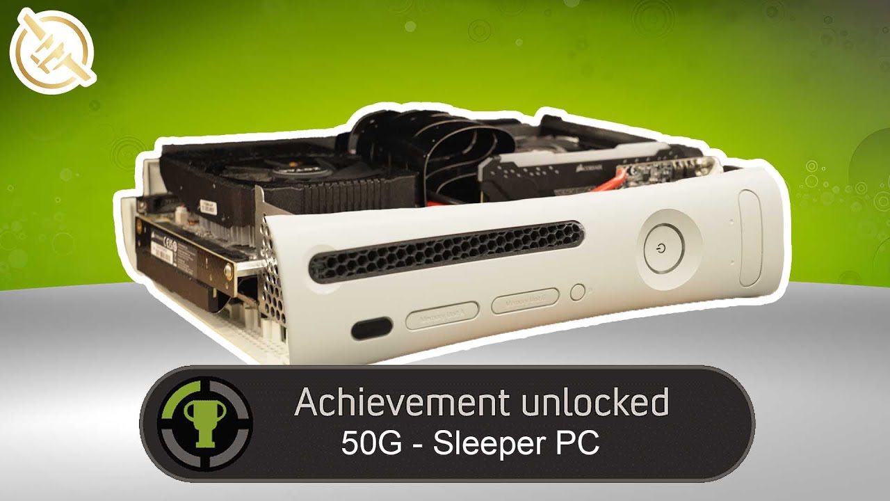 We Built a Sleeper PC Inside an Xbox360! - YouTube