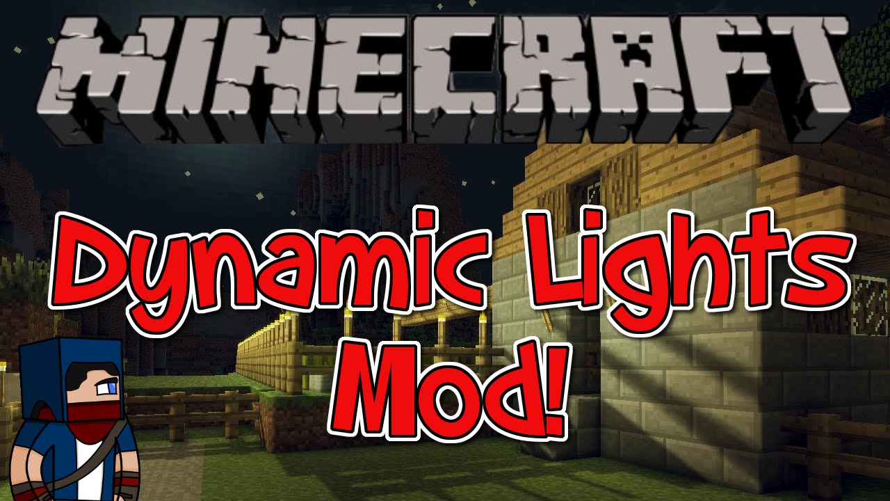 Minecraft 1.7.10 Mod - The Dynamic Lights Mod | LIGHT ON THE GO! - YouTube