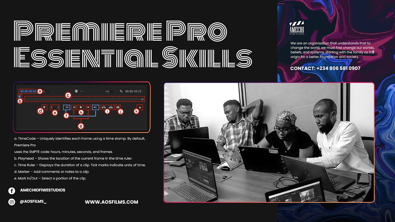 Understanding the Source Monitor Panel Interface in premiere pro - YouTube