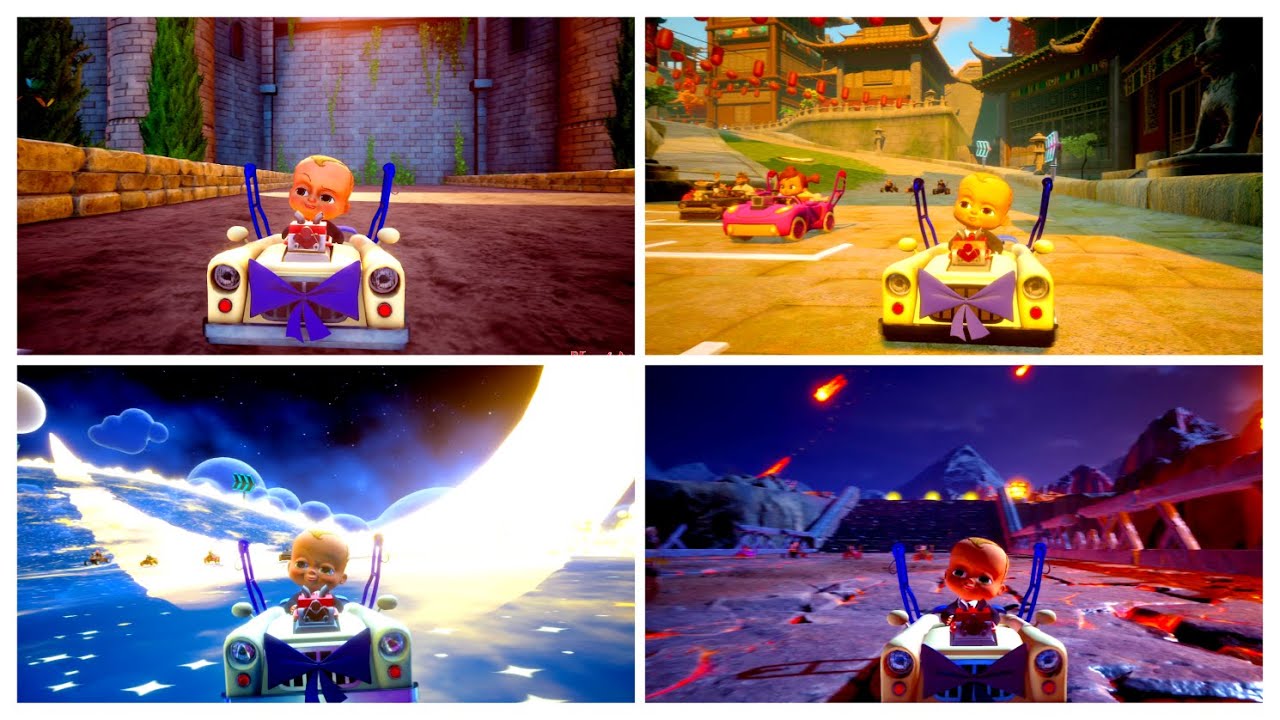 DreamWorks All-Star Kart Racing | Theodore Templeton - Cup Mode (LS ...