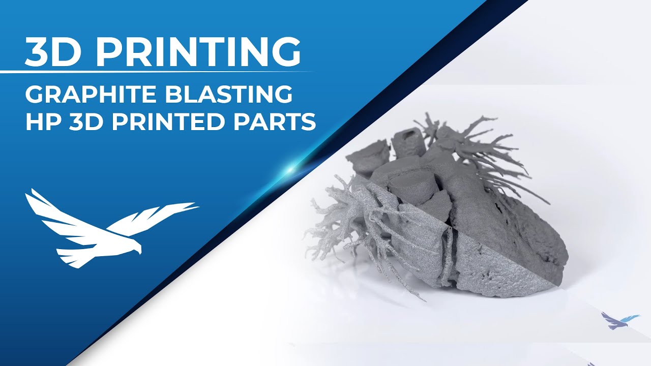 3D Printing Thursday Episode 4: Graphite Blasting HP 3D Printed Parts ...