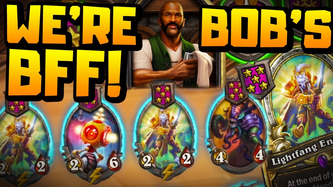 THE INSTANT LIGHTFANG TRIPLE! | Hearthstone Battlegrounds - YouTube