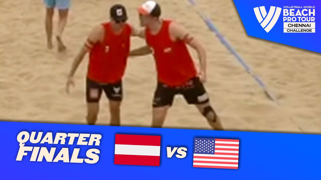 Waller/Hammarberg vs. Cory/Caldwell - Quarter Finals Highlights ...
