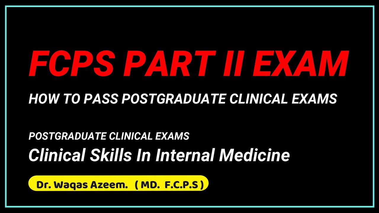 How to pass FCPS II exam - YouTube