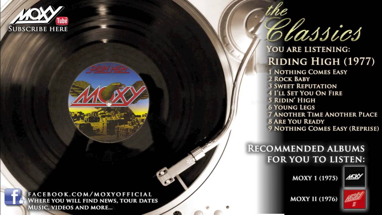 MOXY Riding High Full album (the Classics 1977) - YouTube