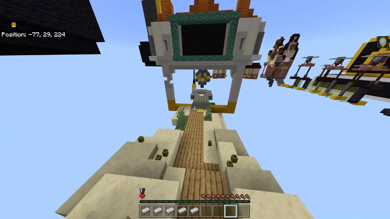 Minecraft MCC speed run time laps - YouTube