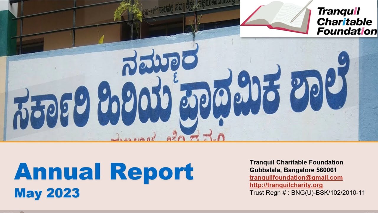 TCF ANNUAL REPORT 2022-23 - YouTube