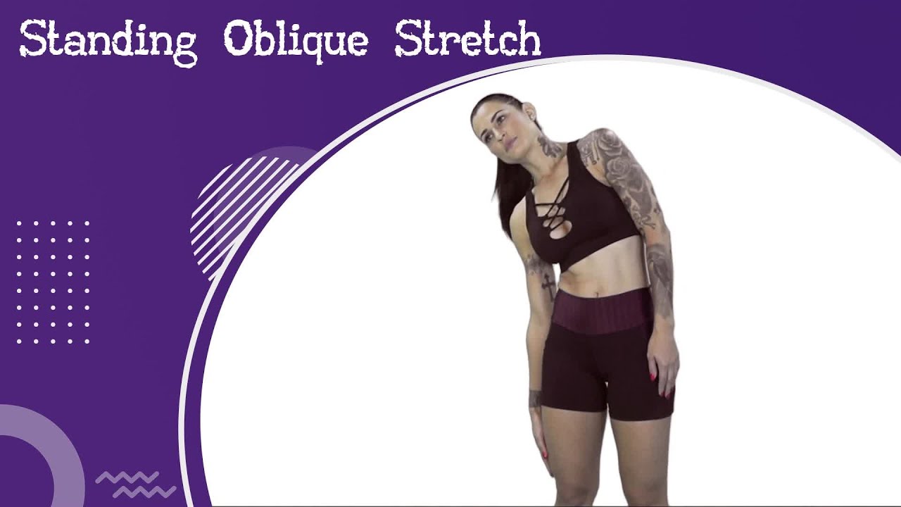 Standing Oblique Stretch - YouTube