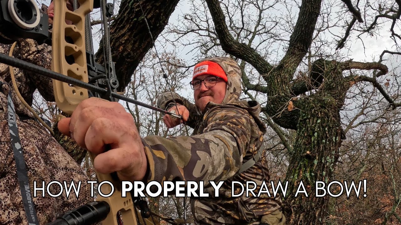 How to PROPERLY Draw a Bow - YouTube