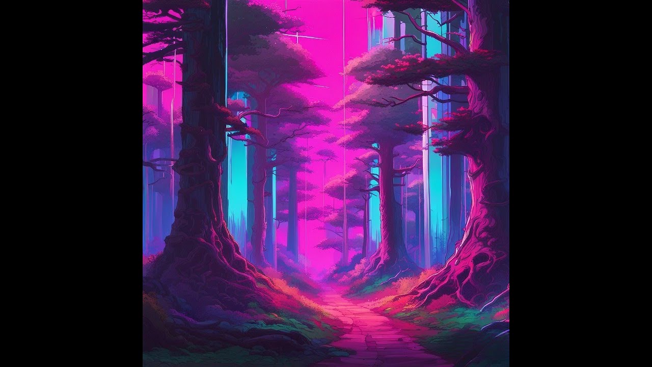 Vaporwave Synth Funk like you're wandering through a virtual forest of ...