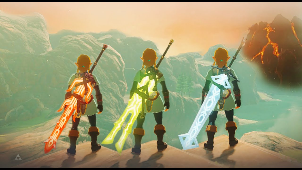 How to get all three Great Elemental Blades in early game? No Shrines ...
