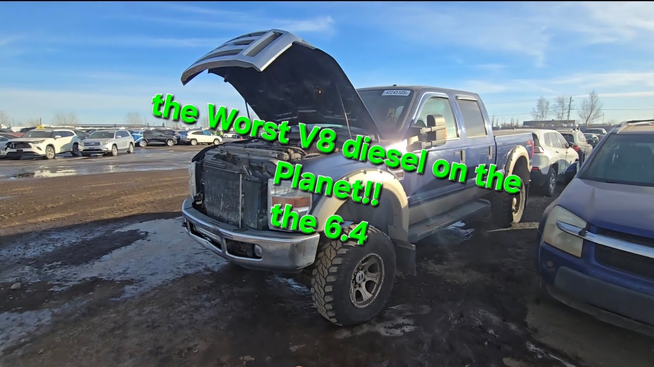 Inspecting another 6.4 powerstroke!!Please kick me in the balls!!The ...