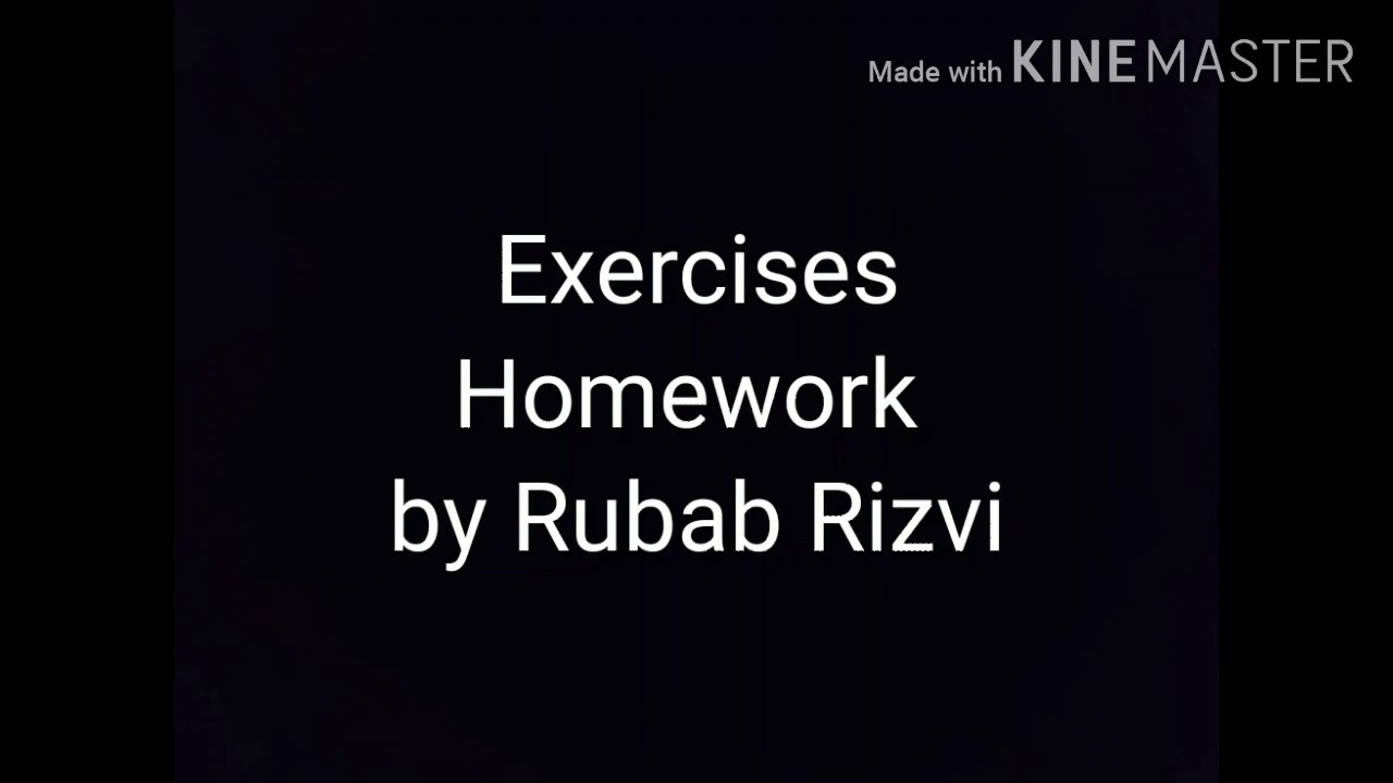 Exercises (english and computer )by Rubab Rizvi - YouTube