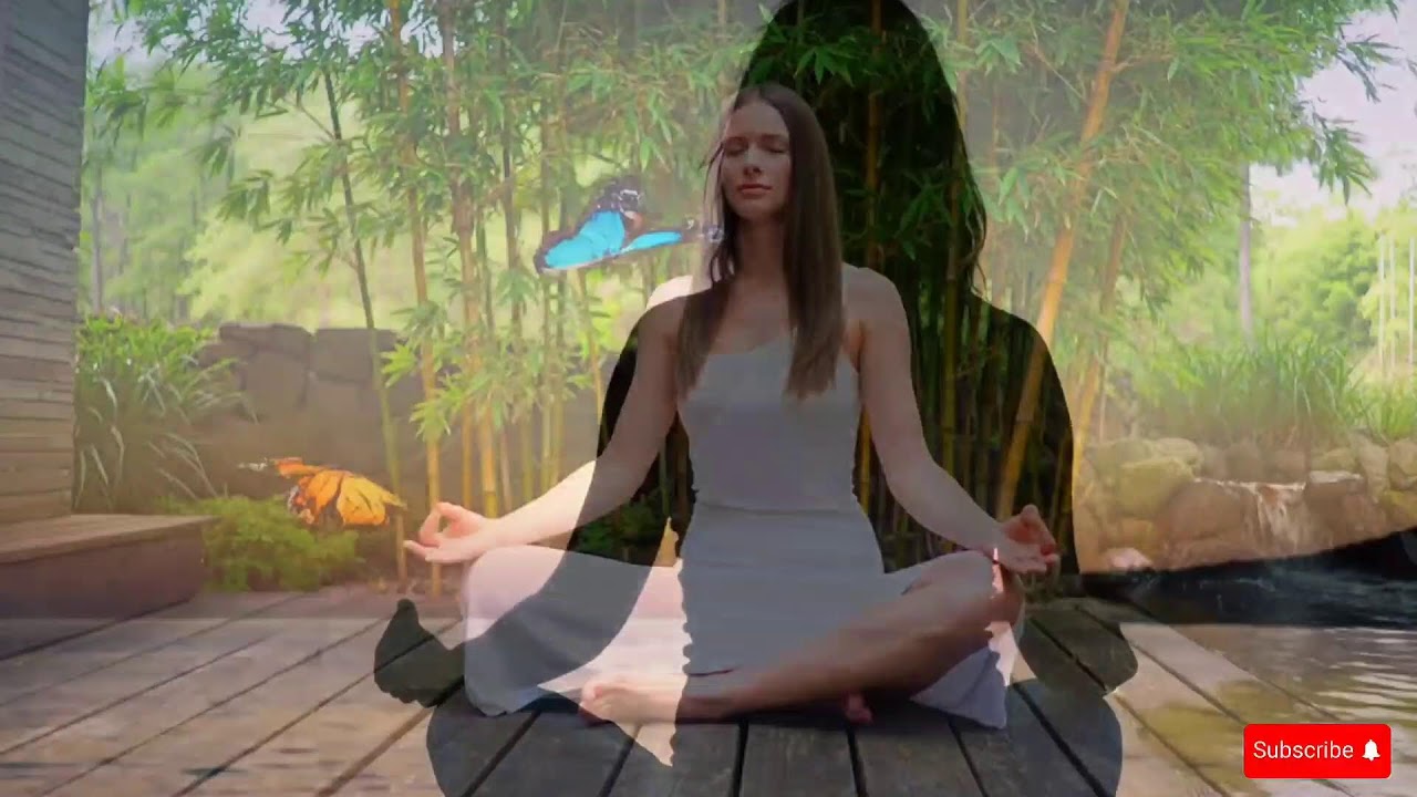 🔴 Spa Meditation Harmony • Healing Water Sounds & Butterflies for Deep ...