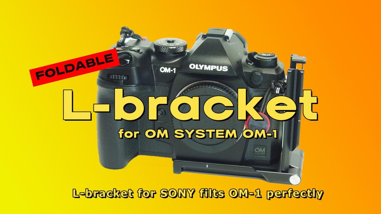 Foldable L-bracket SmallRig 3984 for SONY filts OM System OM-1 ...