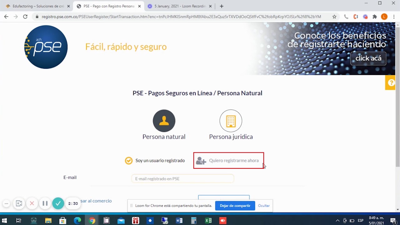 ¿Cómo realizar tus pagos de #Edufactoring a través de PSE? - YouTube