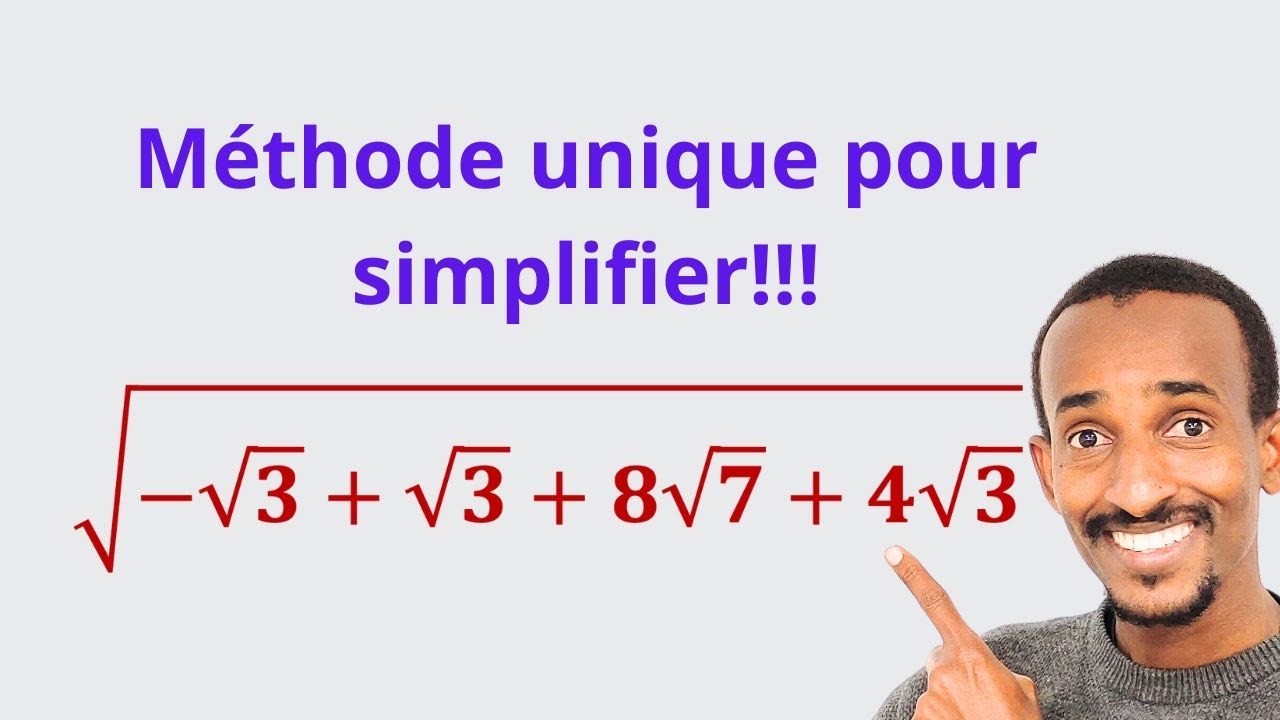Comment simplifier cette expression ? - YouTube