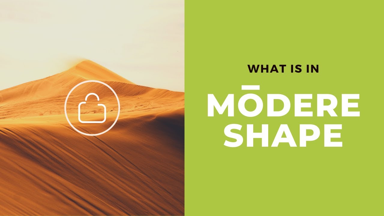 Modere Shape | Collagen & Hyaluronic Acid | Healthy Bag - YouTube