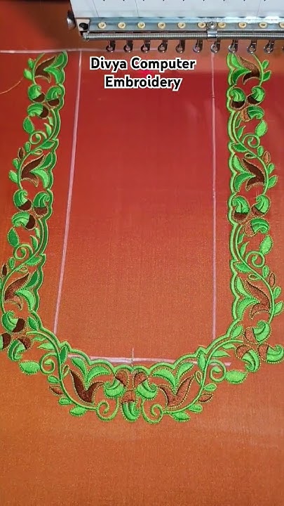 Divya Computer Embroidery 📍Dhone #viral #computerembroidery #youtubeshorts #trending - YouTube