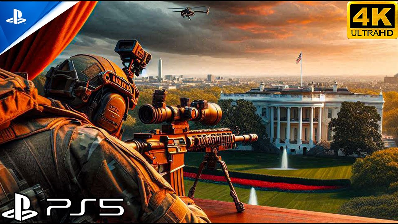 WHITEHOUSE INFILTRATION (PS5) Realistic ULTRA Graphics Gameplay [4K 60 FPS] Call of Duty - YouTube