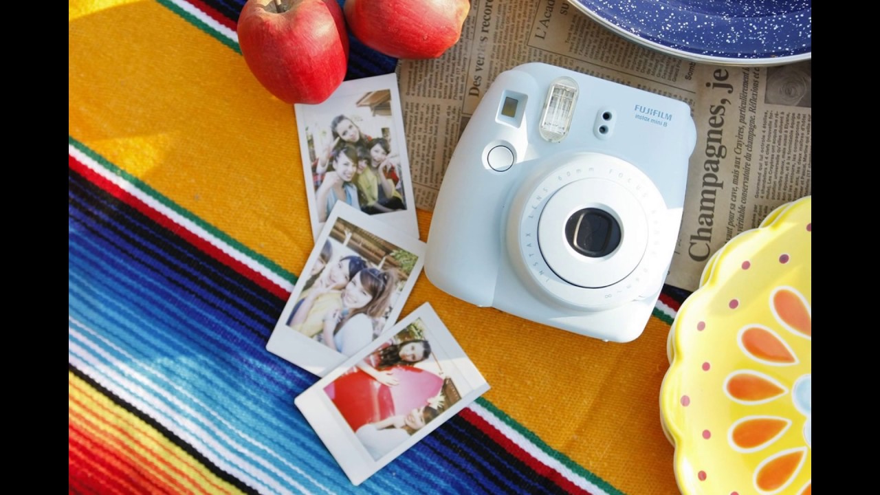 Fujifilm INSTAX Mini 8 Instant Camera (Blue) Instax Mini 8 - Blue - YouTube