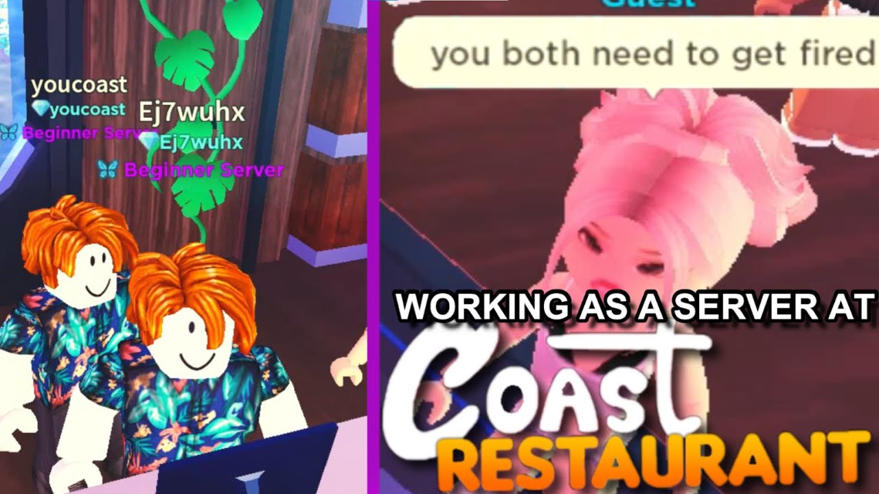 WORKING AS A SERVER AT COAST | The Staff Experience at Coast Restaurant ...