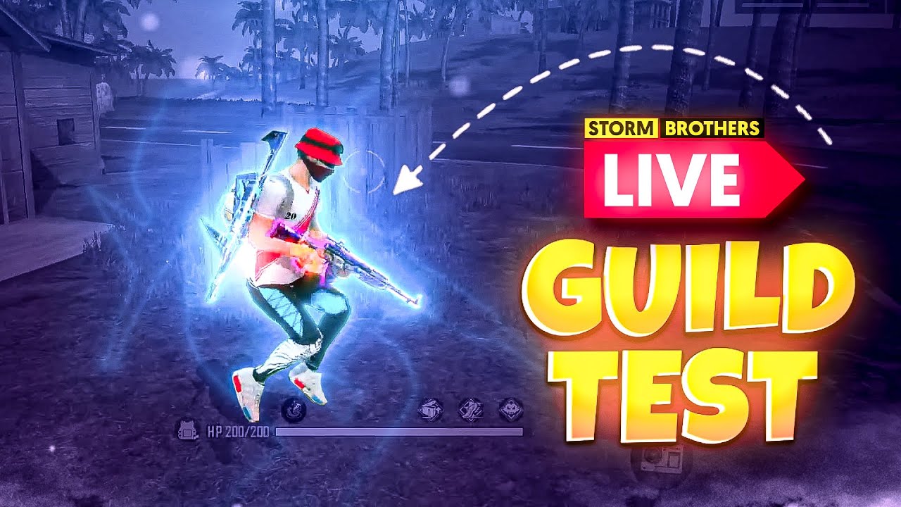 LIVE 🔥 GUILD TEST // FREE CUSTOM STREAM - YouTube