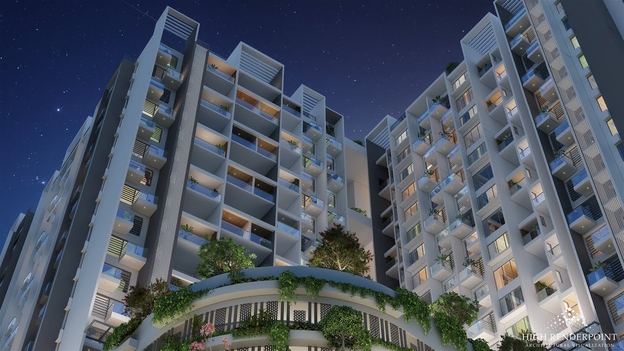 High-rise apartment architectural walk-through By High renderpoint ...