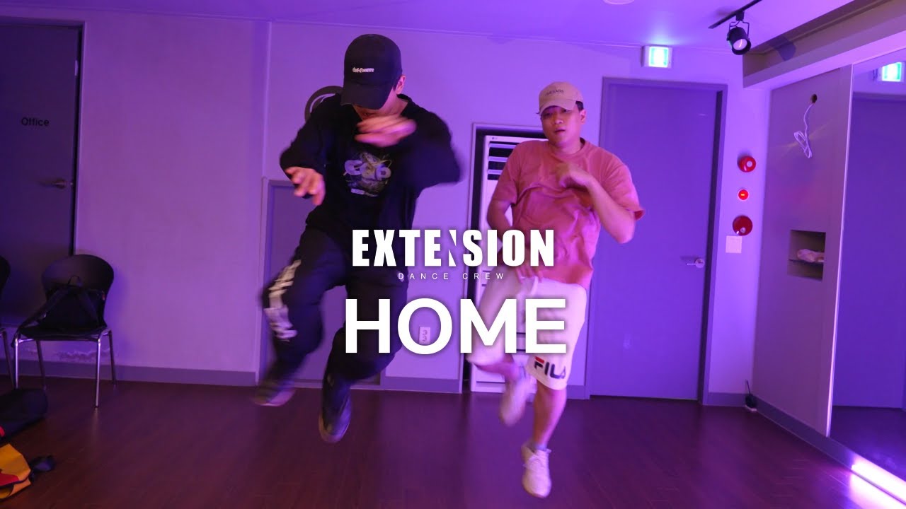 J HO Choreography | 방탄소년단 BTS - HOME - YouTube