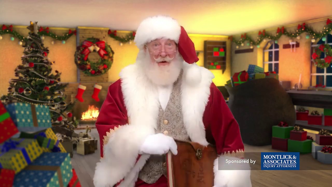 Santa Rick visits Channel 2 - Santa Tracker - YouTube