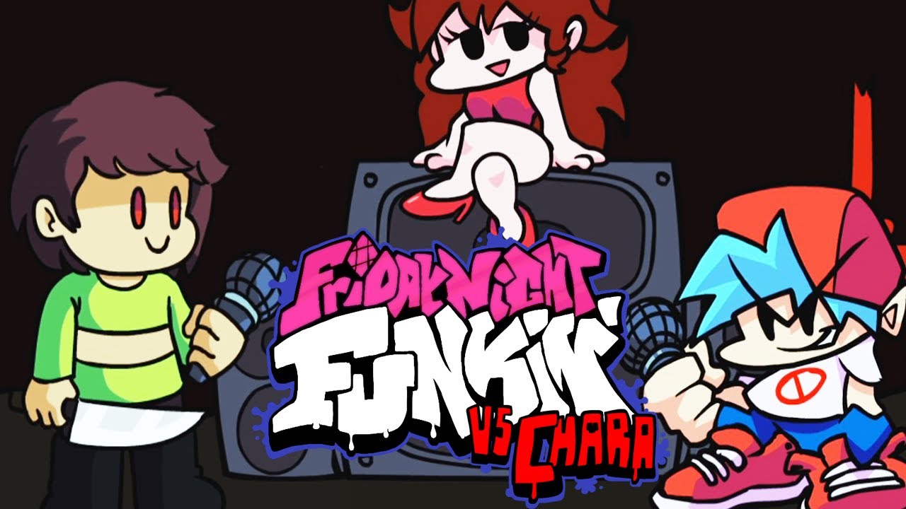 Chara Breaks Character!? V.S. Chara Mod In Friday Night Funkin' - YouTube