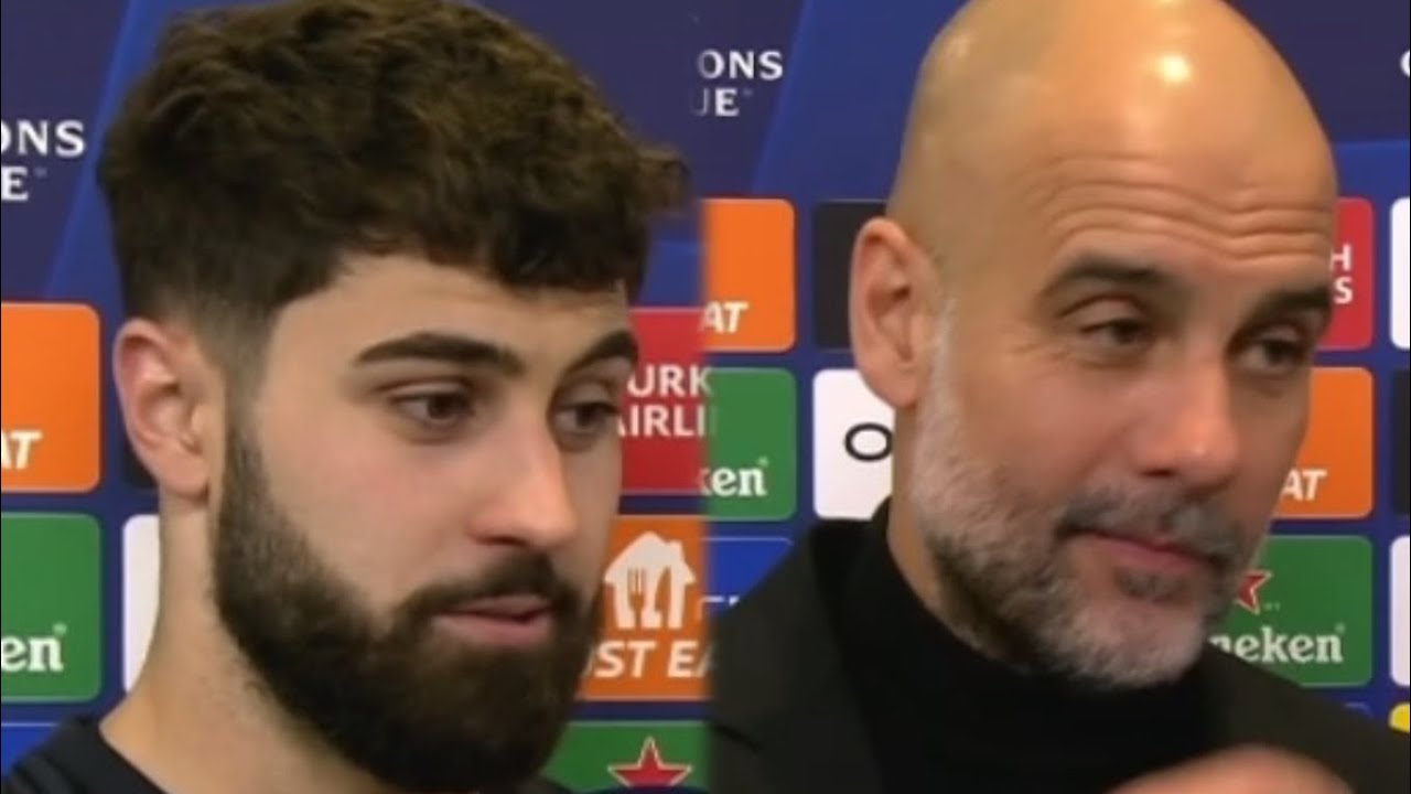 Real Madrid vs Manchester City Guardiola & Gvardiol Post Match ...