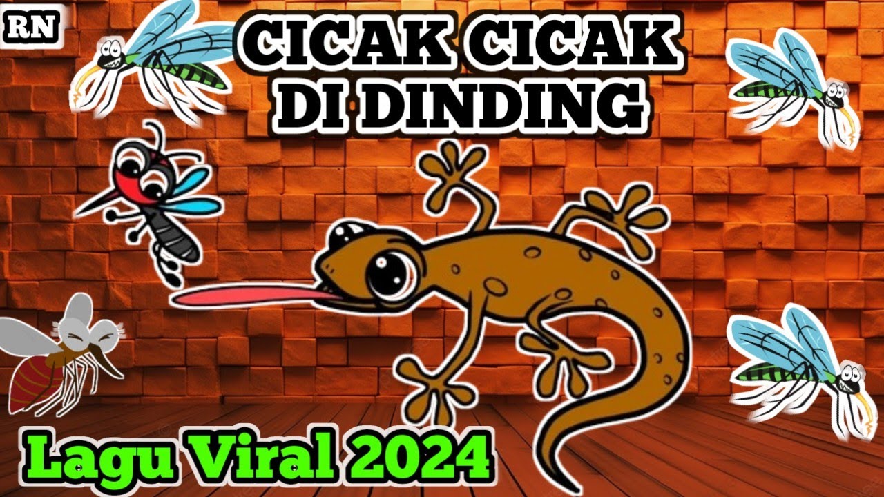 Lagu Anak Cicak - CICAK CICAK DI DINDING - Lagu Anak Populer Indonesia ...