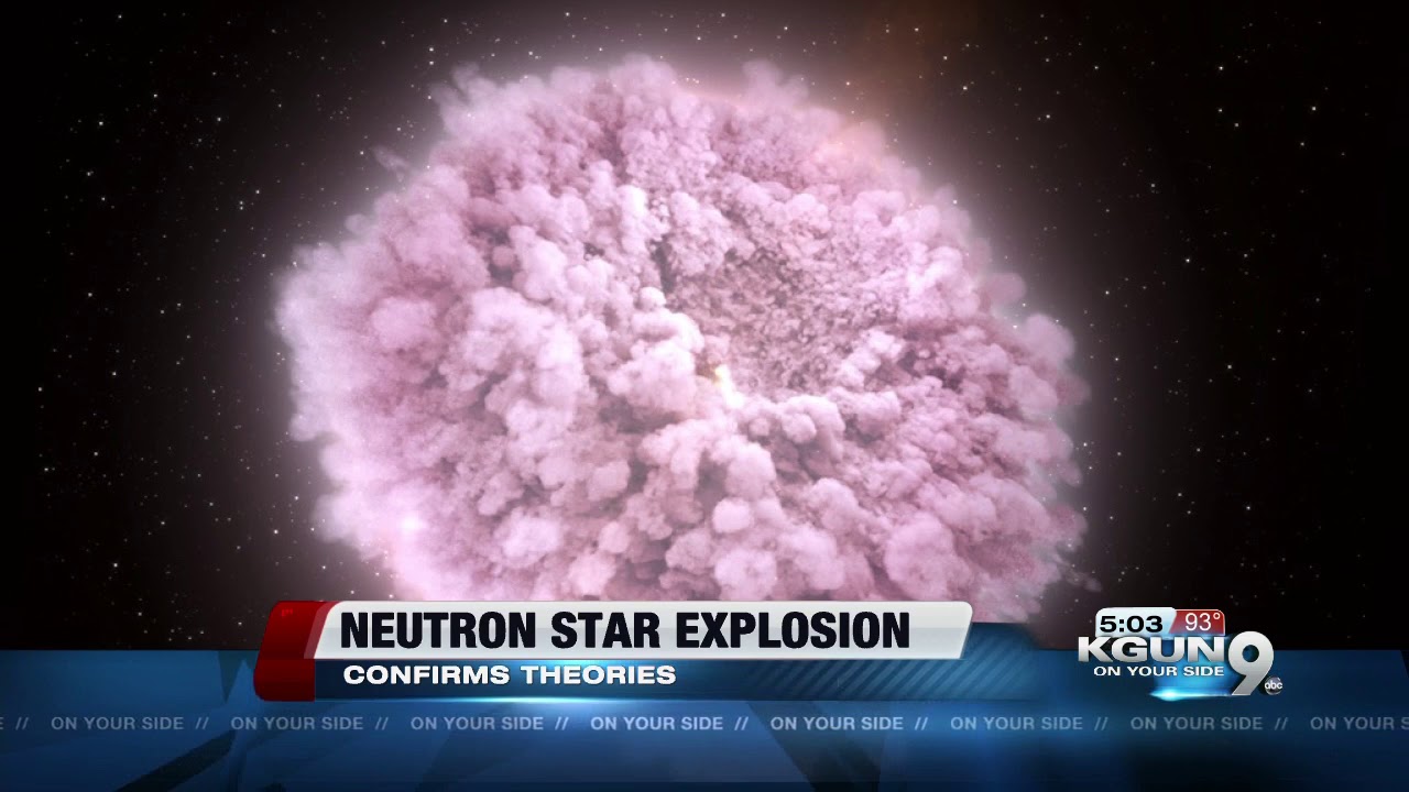 Star explosion finds gold, confirms Einstein - YouTube
