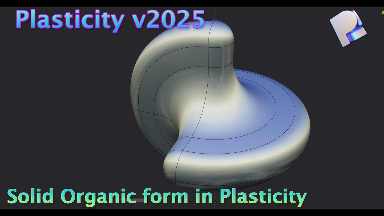 Short Micro Tutorial | Solid Organic form in Plasticity | in Plasticity 3D 2025 - YouTube