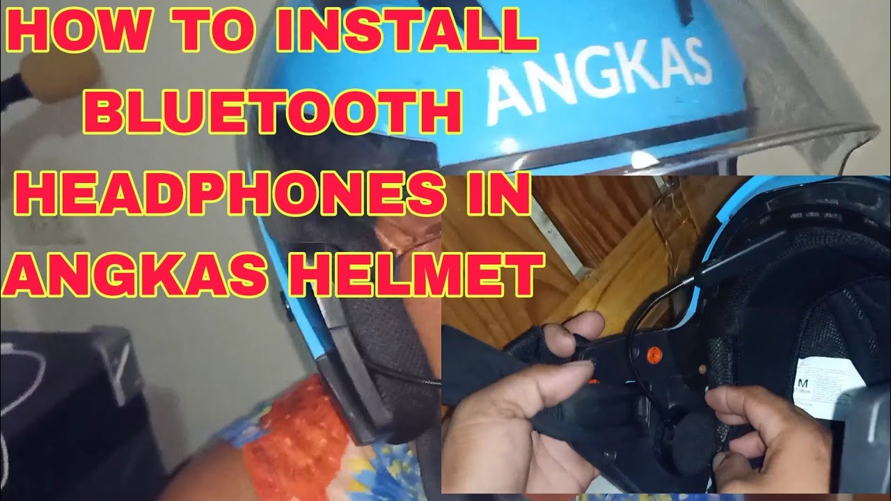 PAANO MAG KABIT NG BLUETOOTH HEADSET SA ATING ANGKAS HELMET. Junlars ...