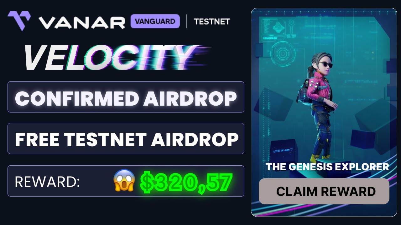 VANAR Chain Testnet Airdrop 🪂 | Claim Free NFT & $VANARY Points - YouTube