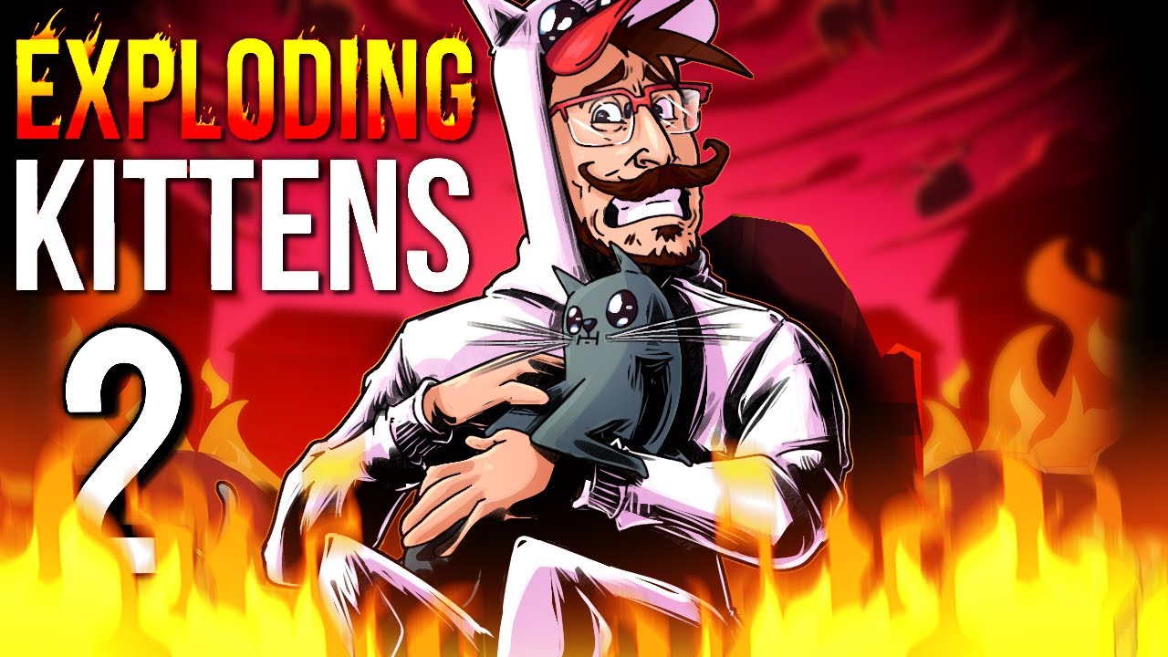 THIS CAT AND I ARE GOING TO EXPLODE! (Exploding Kittens 2 /w Friends ...