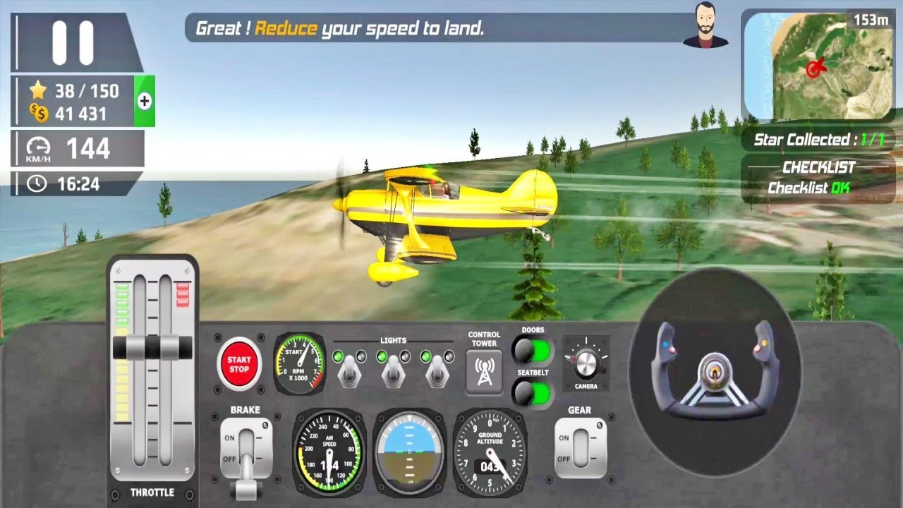 Old Yellow Plain Unlock - AFPS AIRCRAFT - Part#6 - Super Android Games ...
