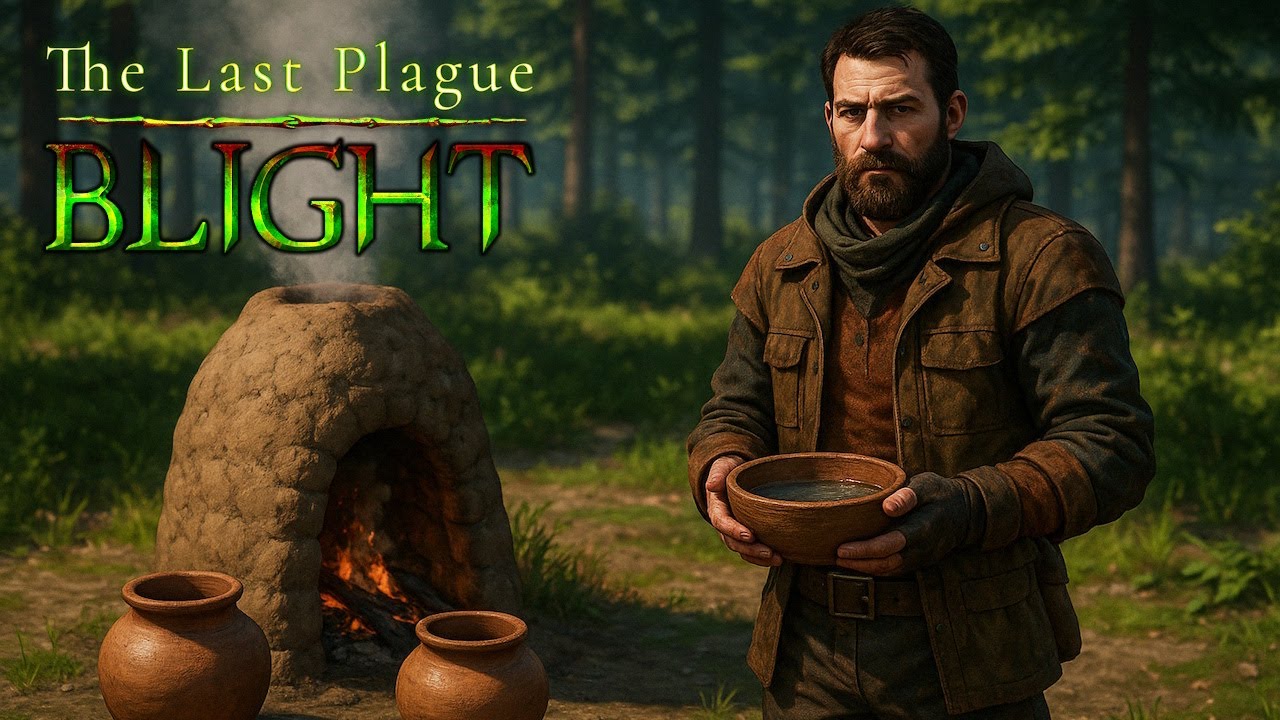 Pottery for Survival - Primitive Kiln and Clay Pots Blight E2 - YouTube