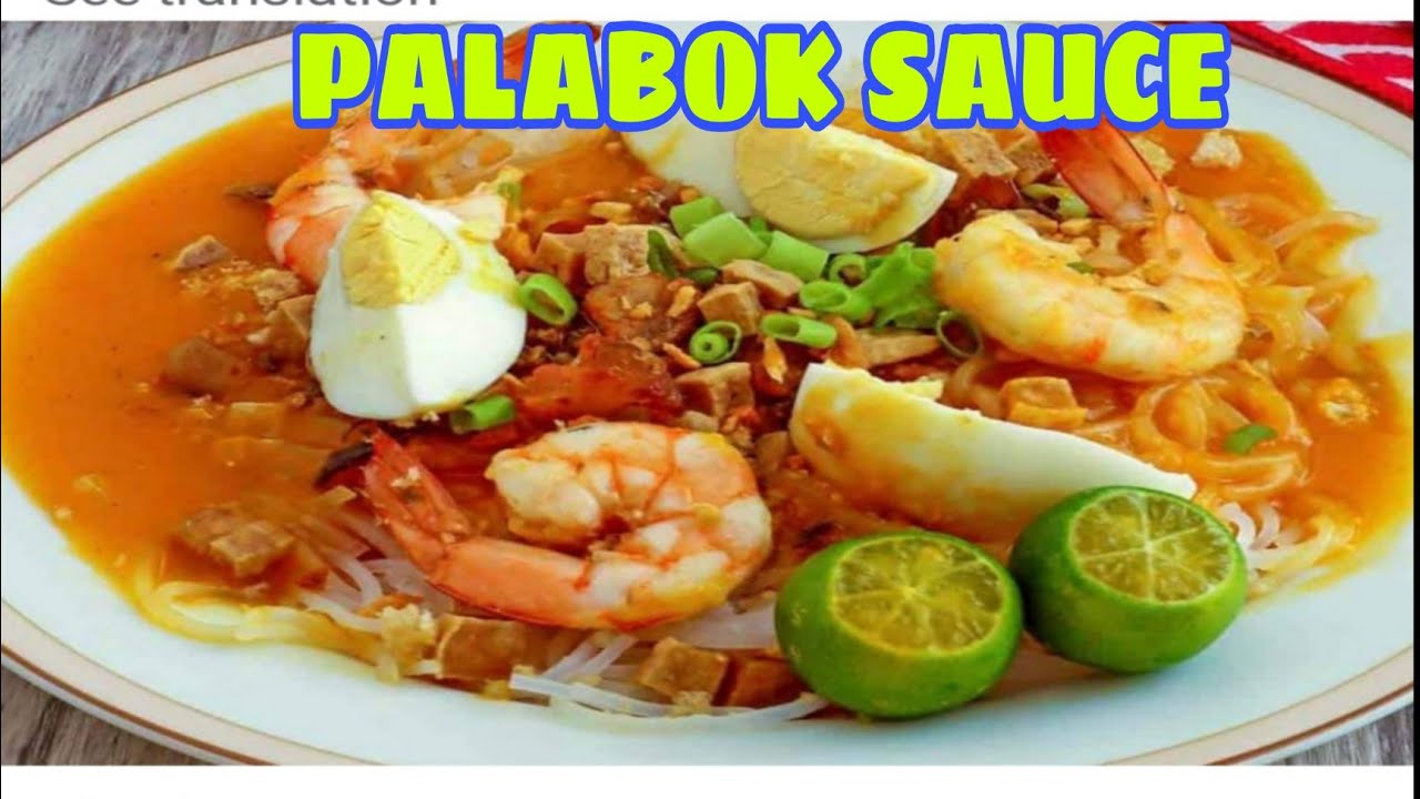 PAANO GUMAWA NG PALABOK SAUCE - YouTube