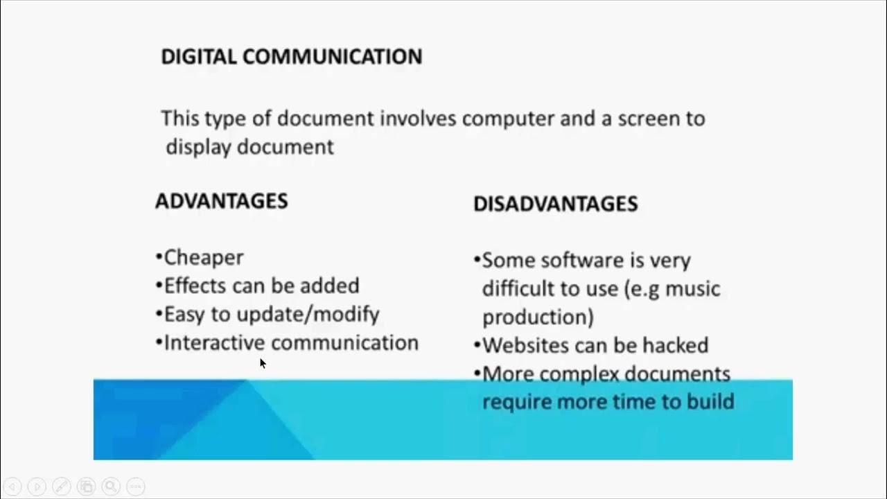 IGCSE ICT Chapter 6 Digital Communication - YouTube