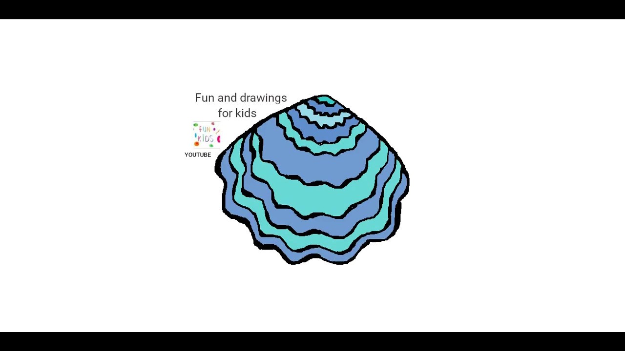 How to draw a marine mollusk - YouTube