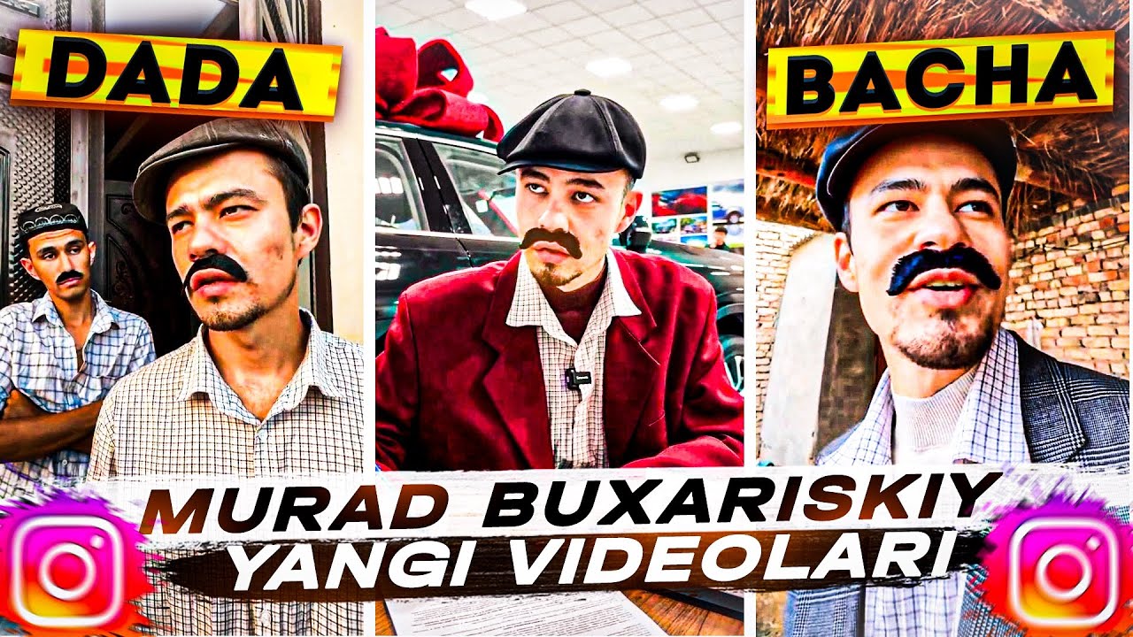 😂Murad Buxariskiy 👨🏻‍🦱( Yangi videolar ) Instagramni portlatgan vinelar #instagram #murad - YouTube
