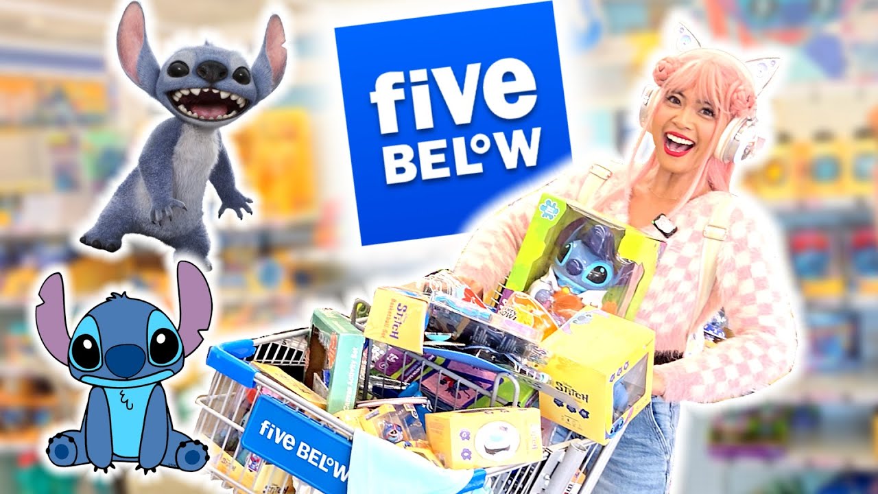 I BOUGHT EVERY STITCH AT FiVE BELOW! *OPENING THEM ALL!* - YouTube