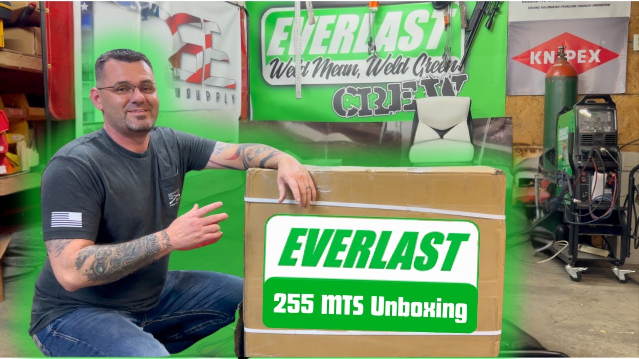 Everlast Thunder 255 MTS Unboxing featuring David Coomer! (@weldsnob ...