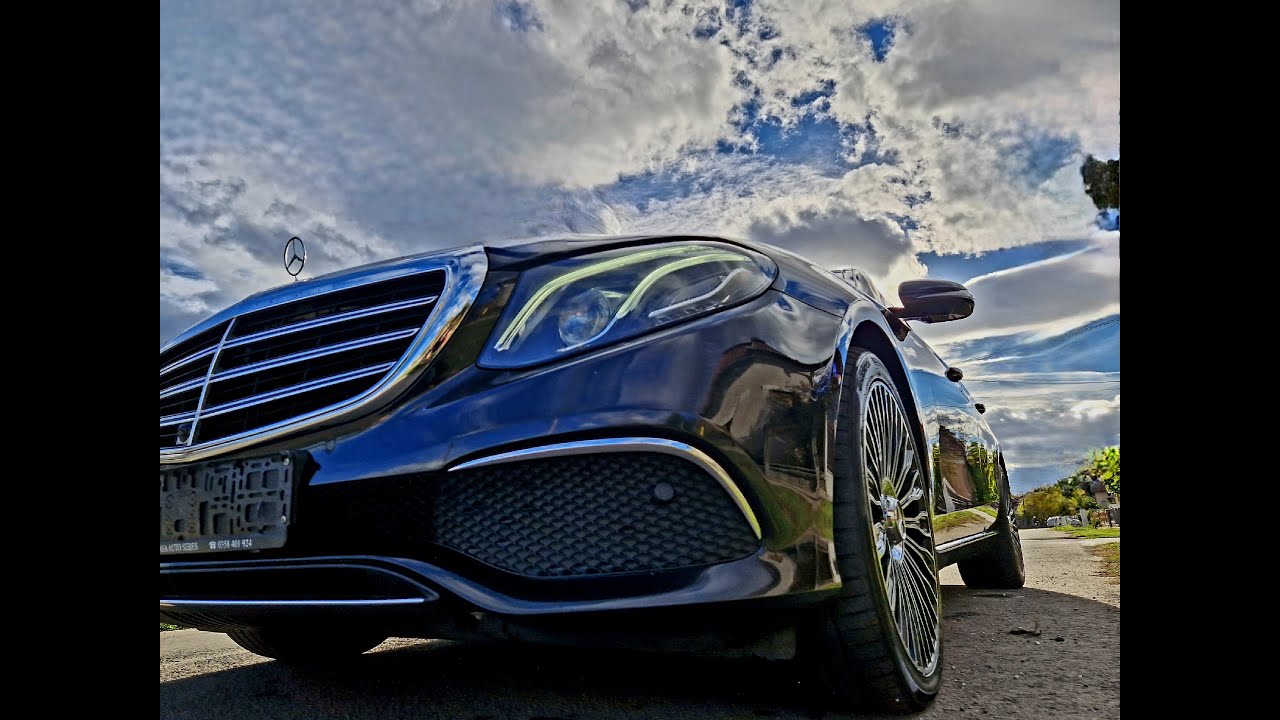 Detailing Mercedes - Benz E Class 2018, beautiful leather interior ...