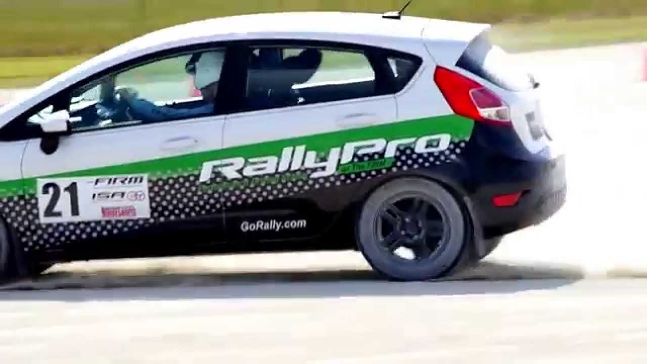 Rally Car- Scandinavian Flick at rally school Jarret Voorhies driving ...